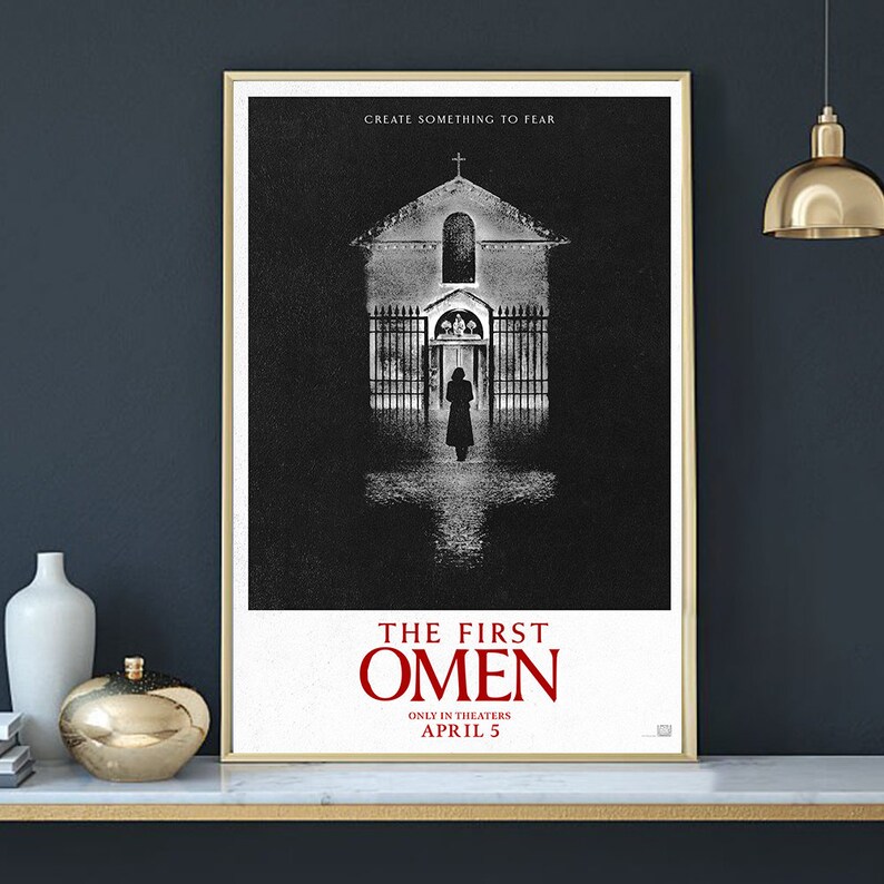 The First Omen 2024 Poster, Movie Poster, First Omen Print, Canvas Film ...