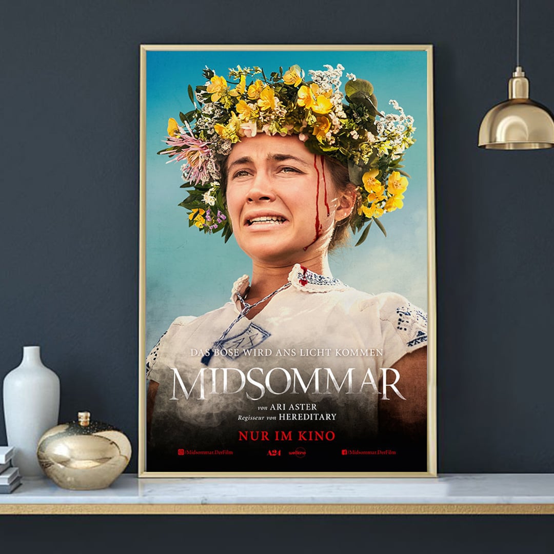 Midsommar Poster, Movie Poster, Midsommar Print, Canvas Film Posters ...