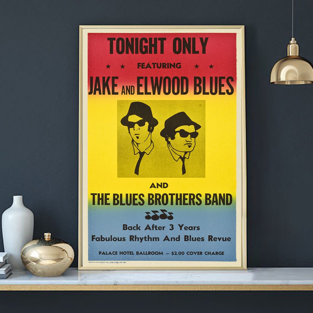 The Blues Brothers Poster, Movie Poster, the Blues Brothers Print ...