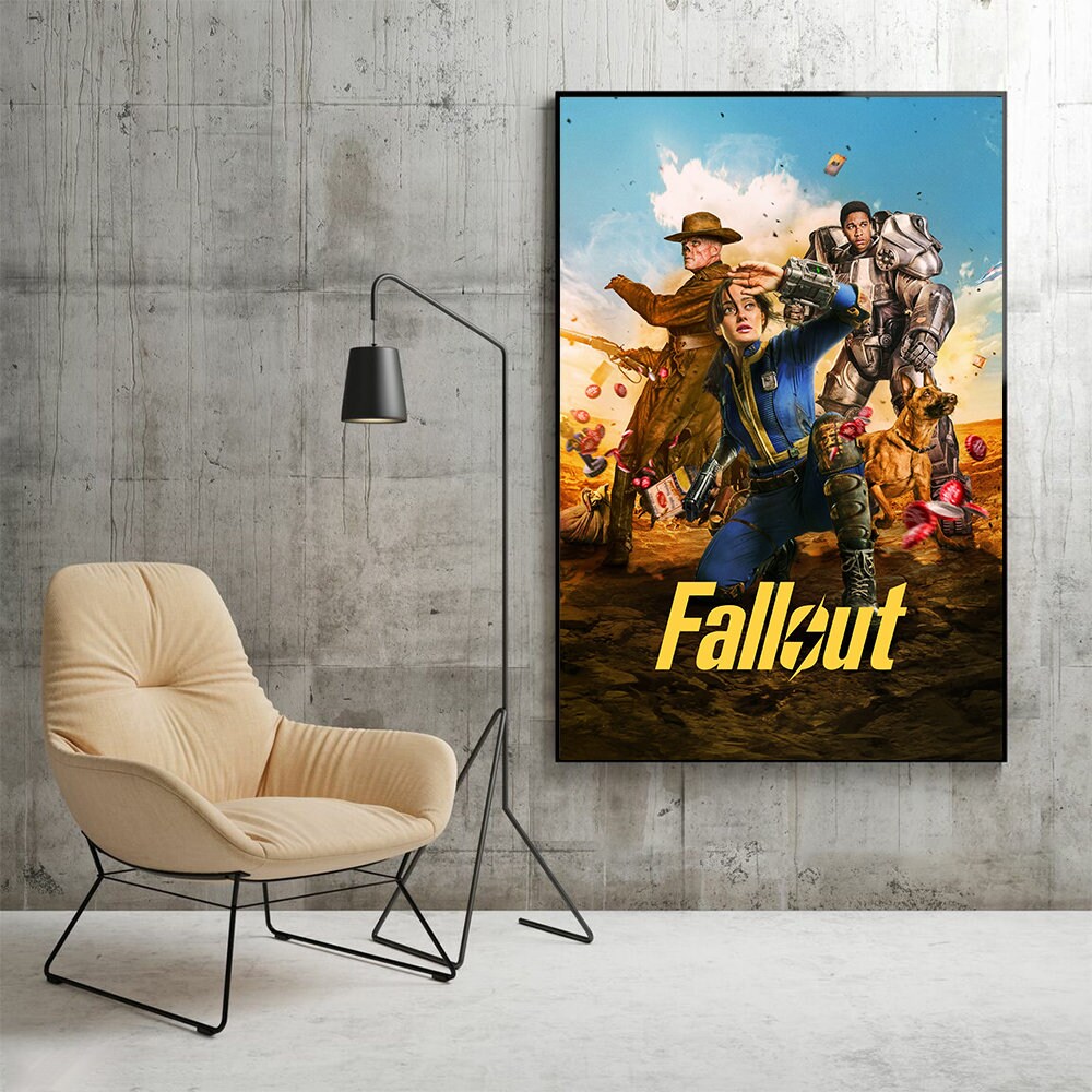 Fallout Poster, Movie Poster, Fallout Print, Canvas Film Posters Wall ...