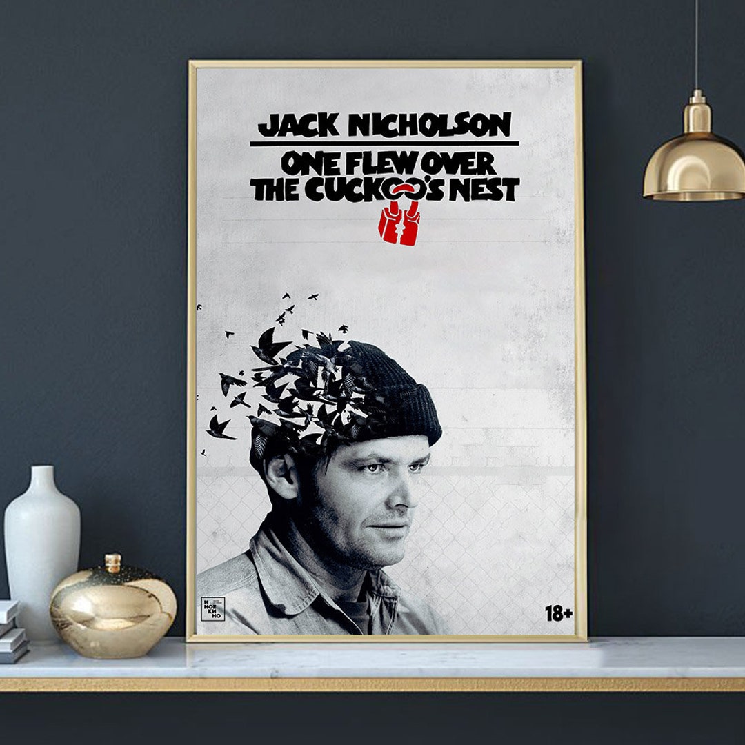 One Flew Over the Cuckoo's Nest Poster, Movie Poster, Movie Print ...