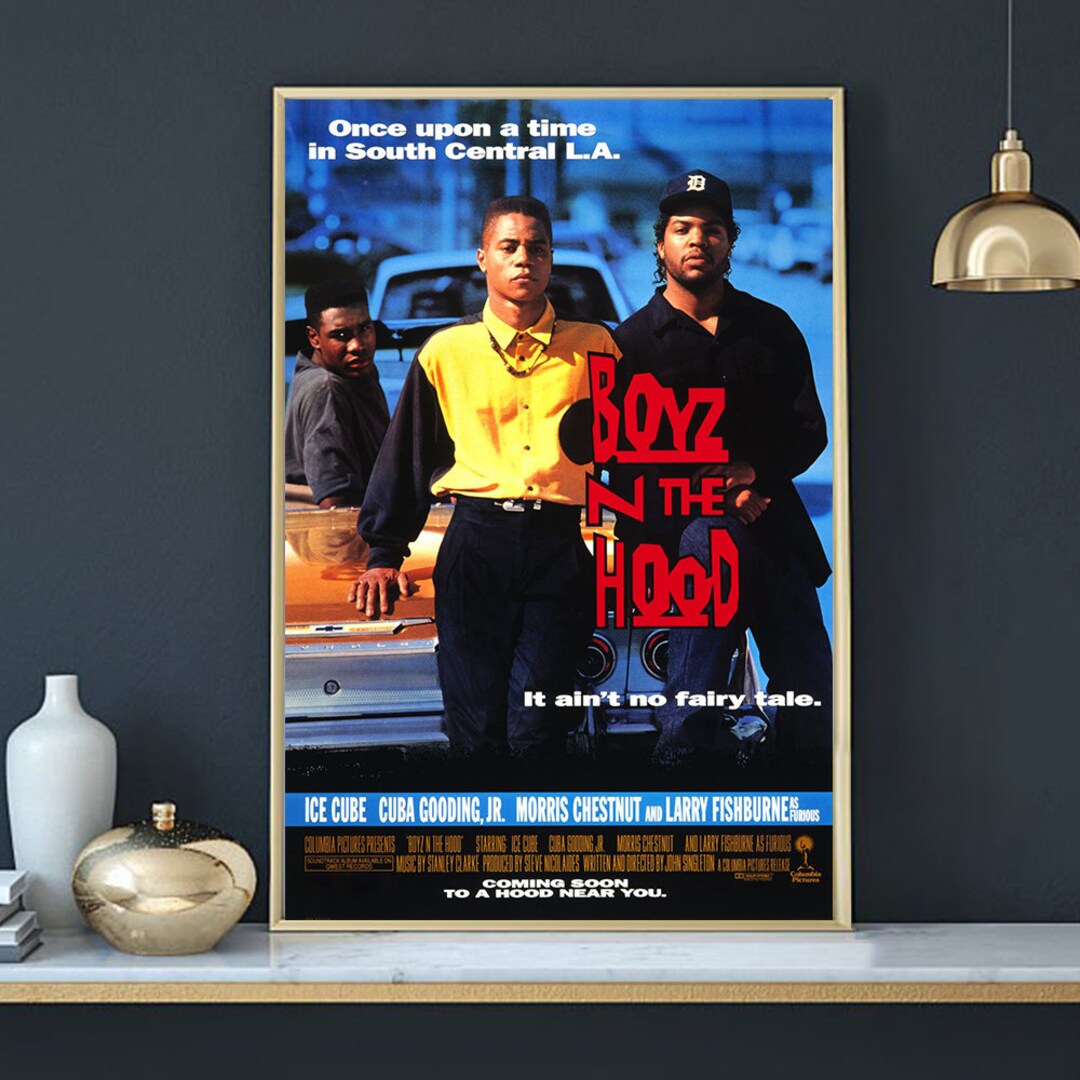 Boyz N the Hood 1991 Poster, Movie Poster, Boyz N the Hood Print ...