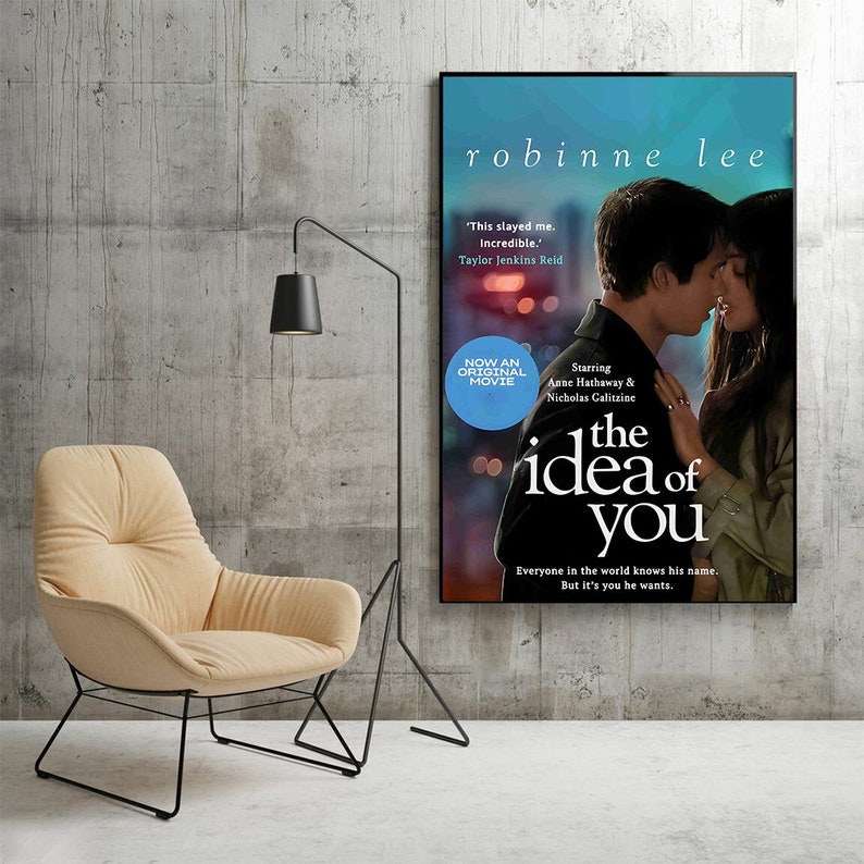 The Idea of You 2024 Poster, Movie Poster, Idea of You Print, Canvas Film Posters Wall Art Decor ...