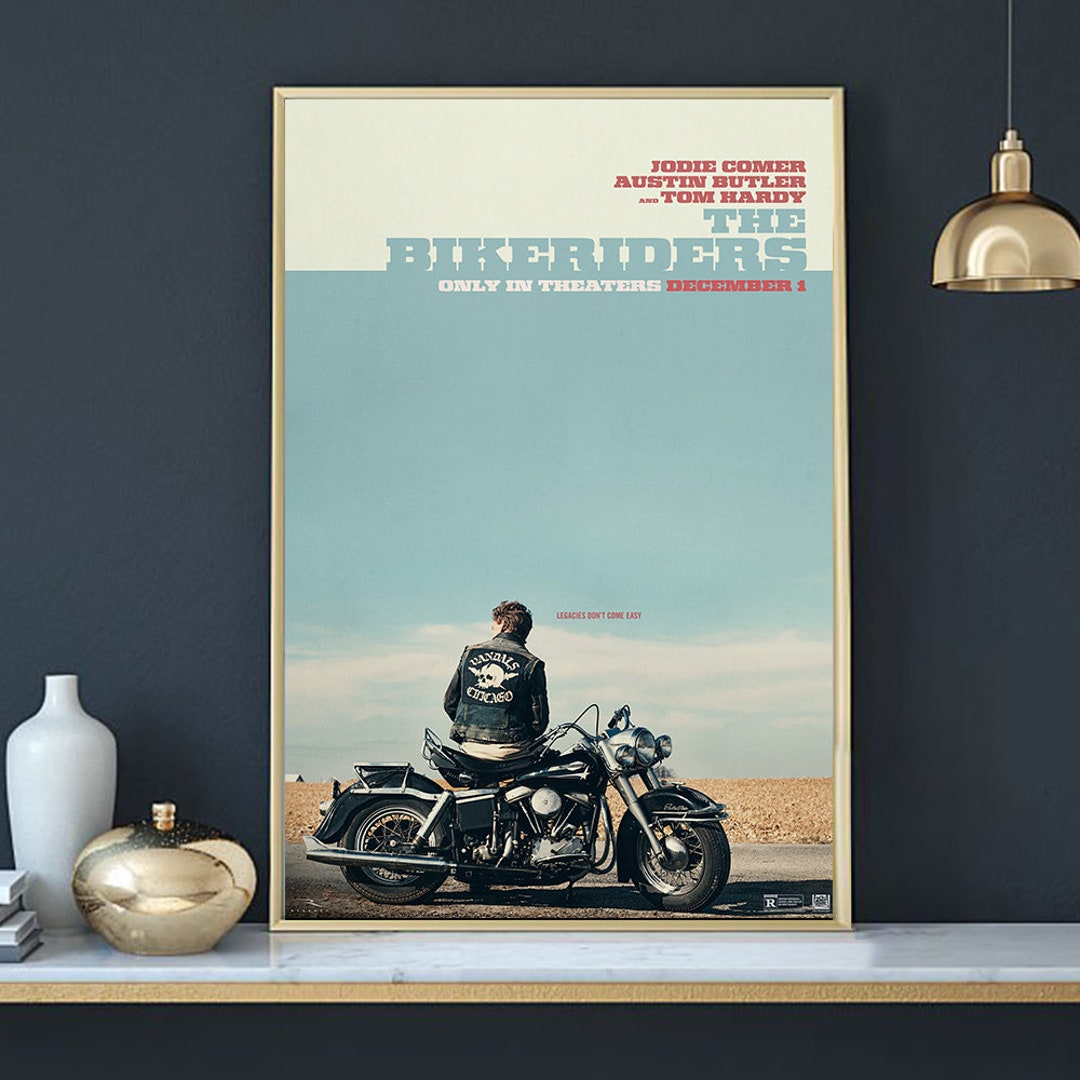 The Bikeriders Poster, Movie Poster, Bikeriders Print, Canvas Film ...