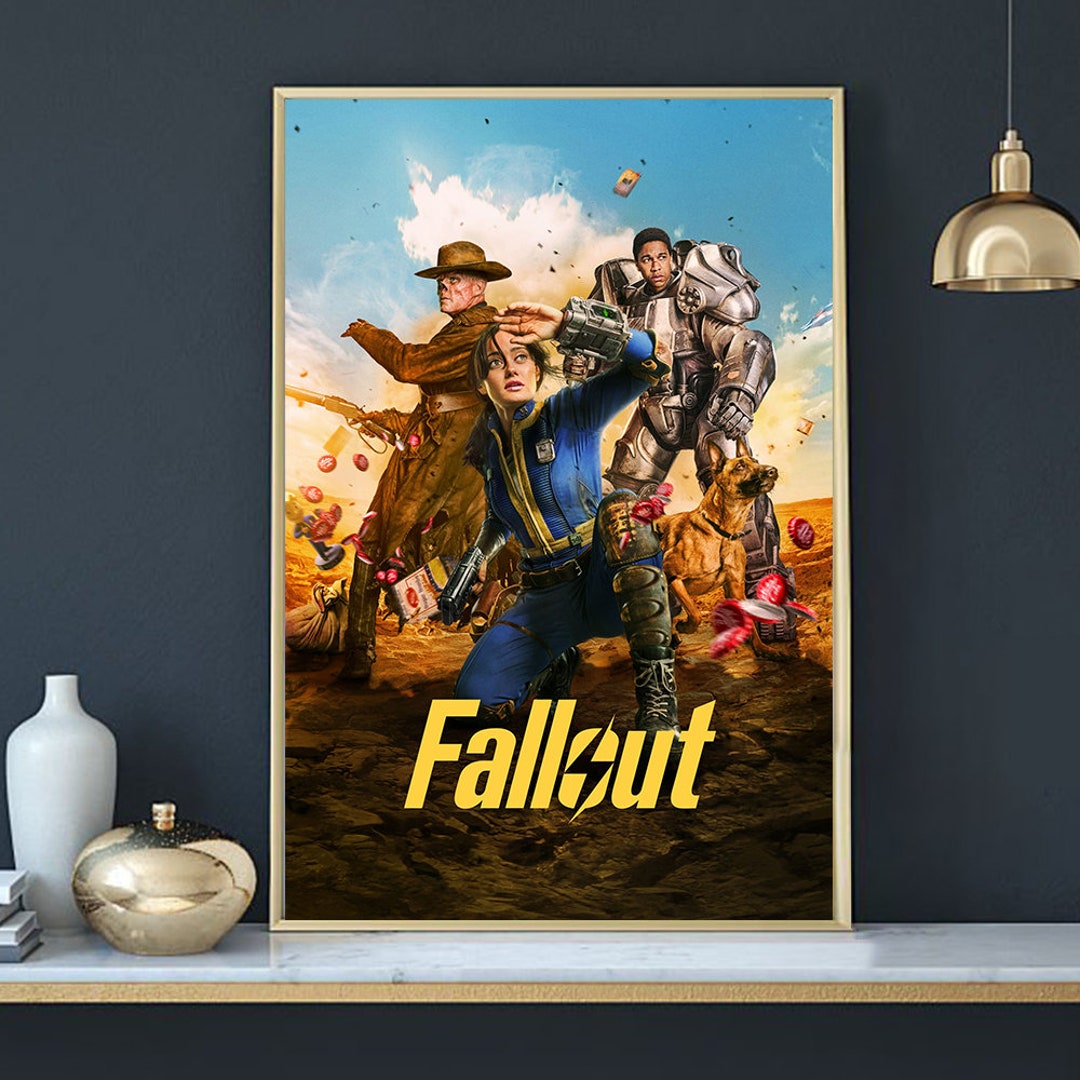 Fallout Poster, Movie Poster, Fallout Print, Canvas Film Posters Wall ...
