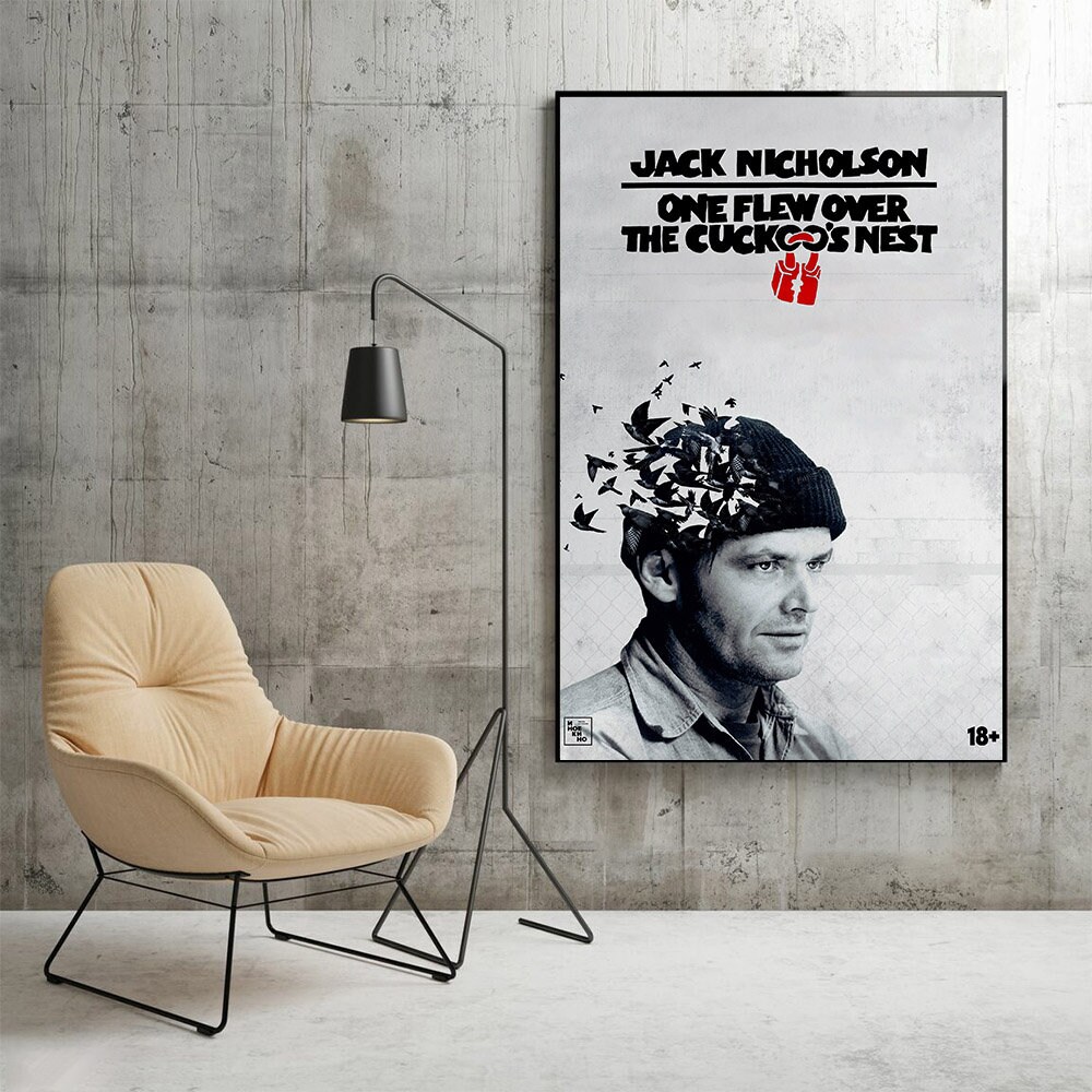 One Flew Over the Cuckoo's Nest Poster, Movie Poster, Movie Print ...