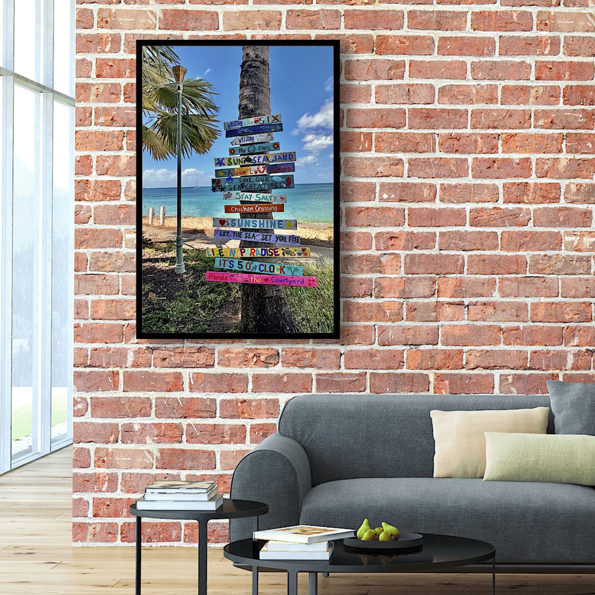 Quirky Directional Sign Wall Art | Dramatic, Personally Taken Photo ...
