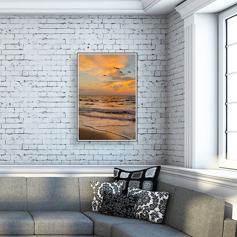 Beautiful Alantic Sunrise Photograph Taken off of the Florida Coast ...