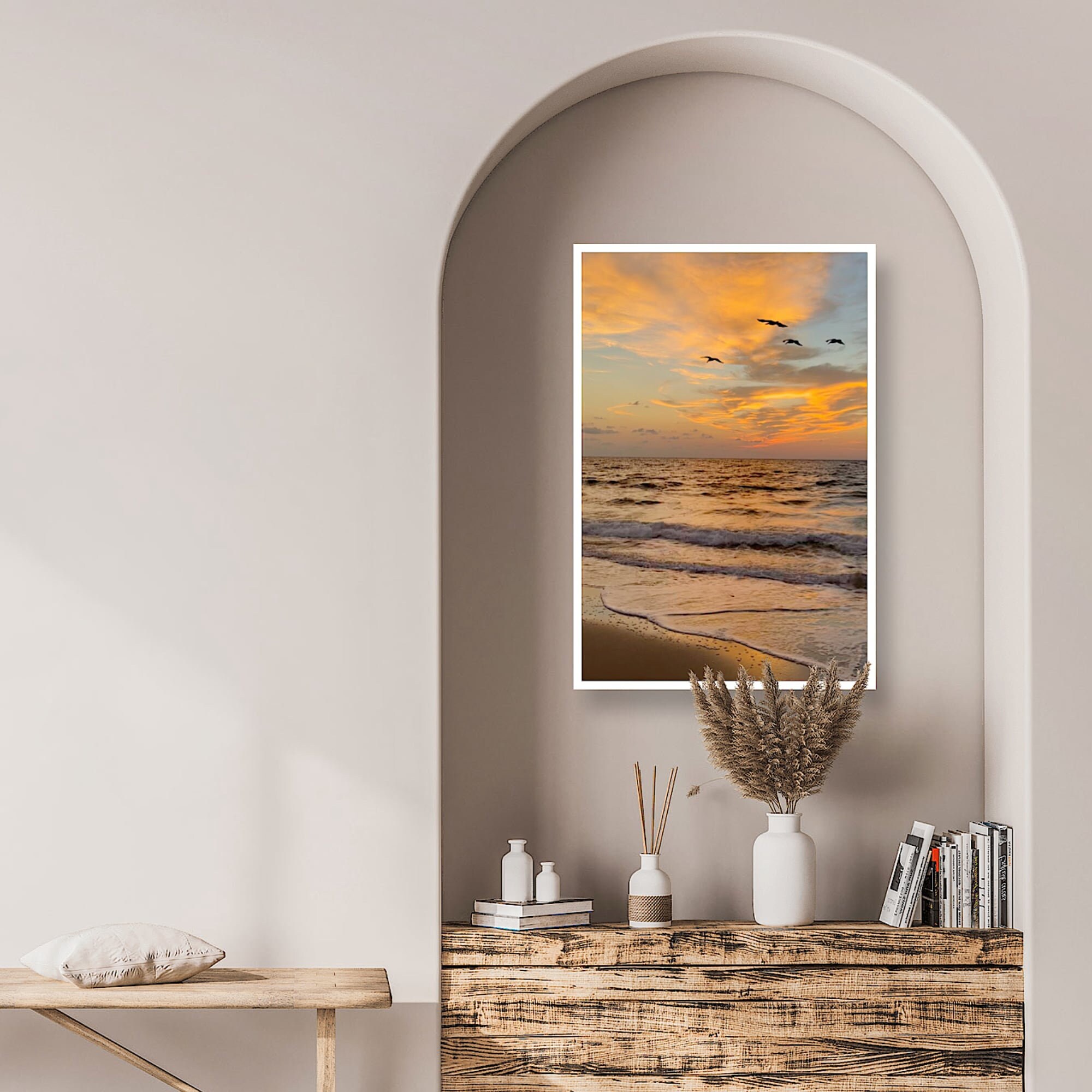 Beautiful Alantic Sunrise Photograph Taken off of the Florida Coast ...