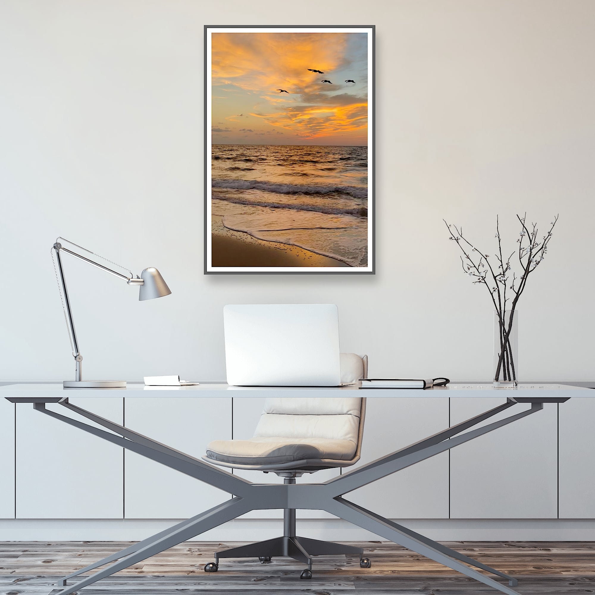 Beautiful Alantic Sunrise Photograph Taken off of the Florida Coast ...