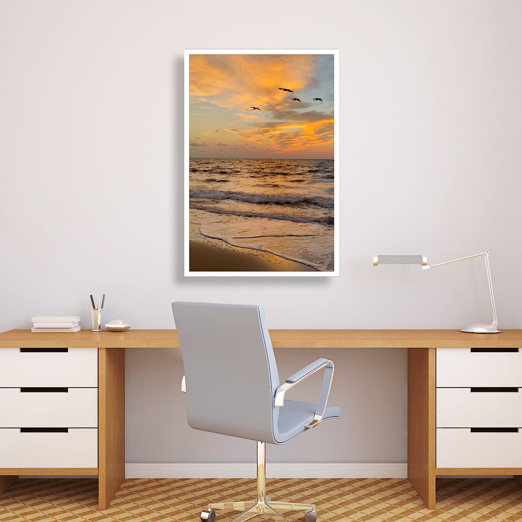 Beautiful Alantic Sunrise Photograph Taken off of the Florida Coast ...