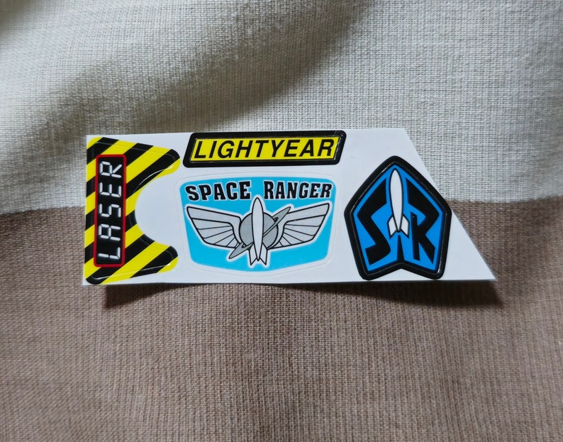 Buzz Lightyear Replacement Sticker Set - BEST QUALITY - Toy Story - Etsy