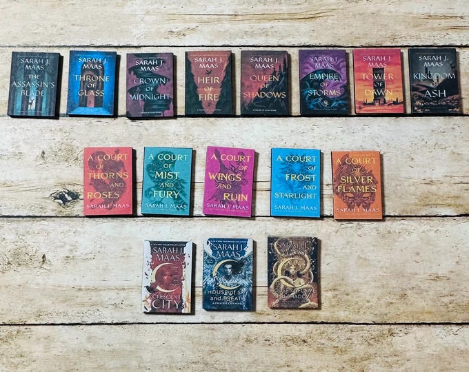 ACOTAR SJM Mini Book Set - Etsy