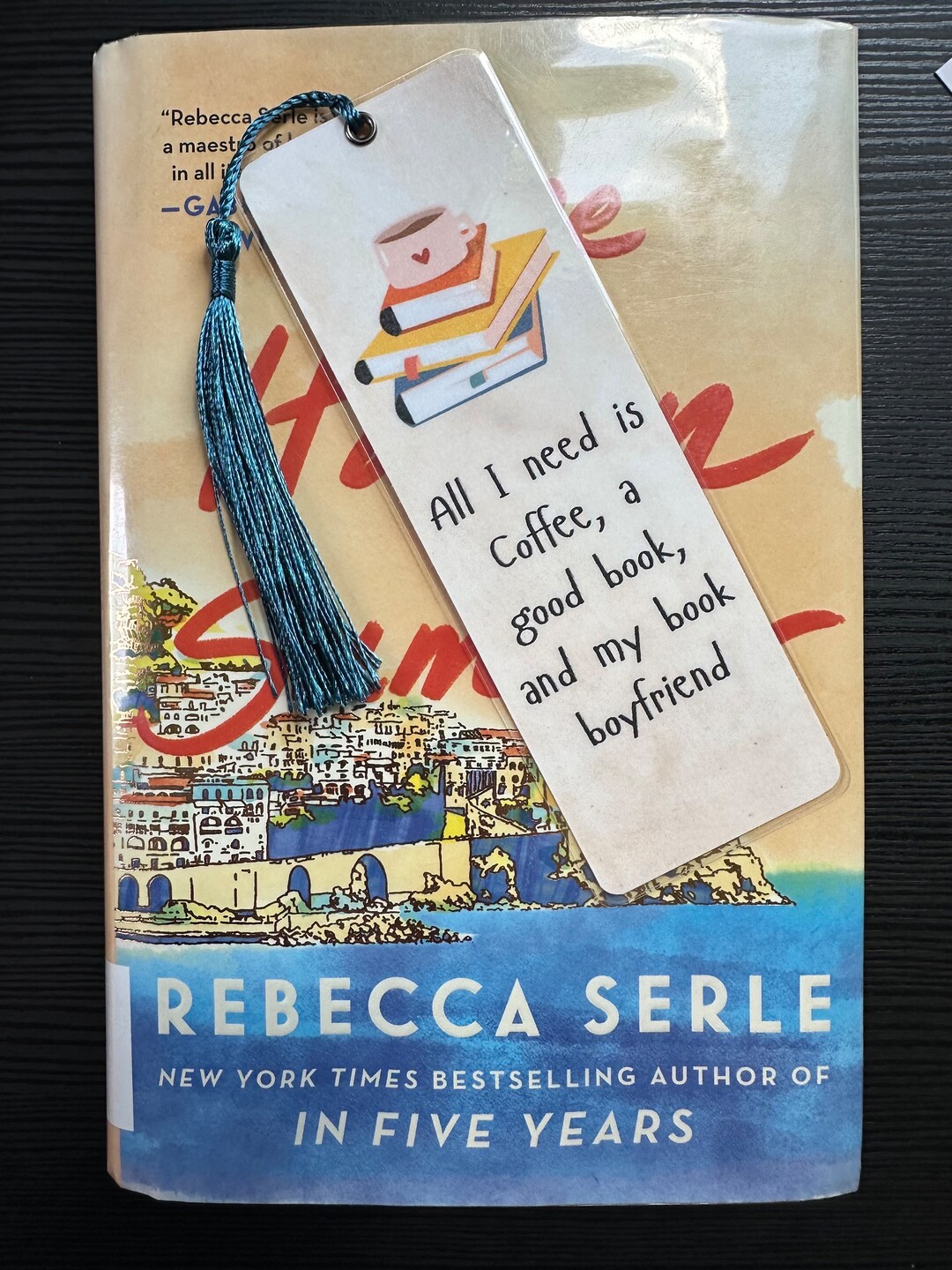 Books and Coffee Bookmark, Book Boyfriend Bookmark, Coffe - Etsy