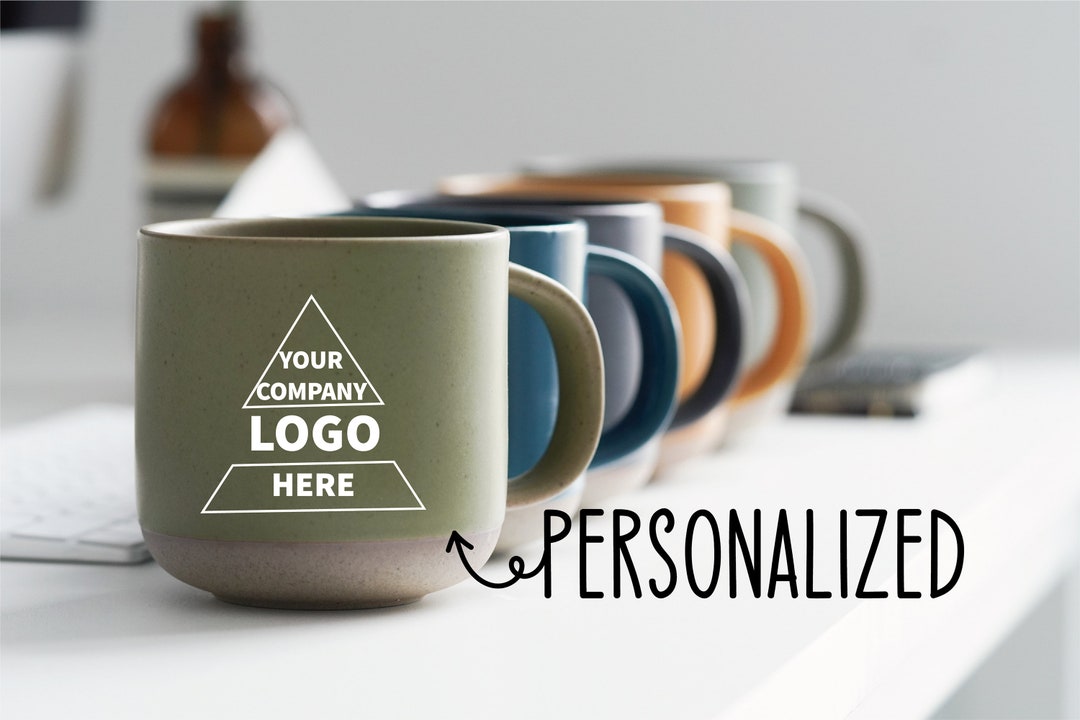 Custom Logo Coffee Mug Personalized Mug Company Logo Gifts, Engraved ...