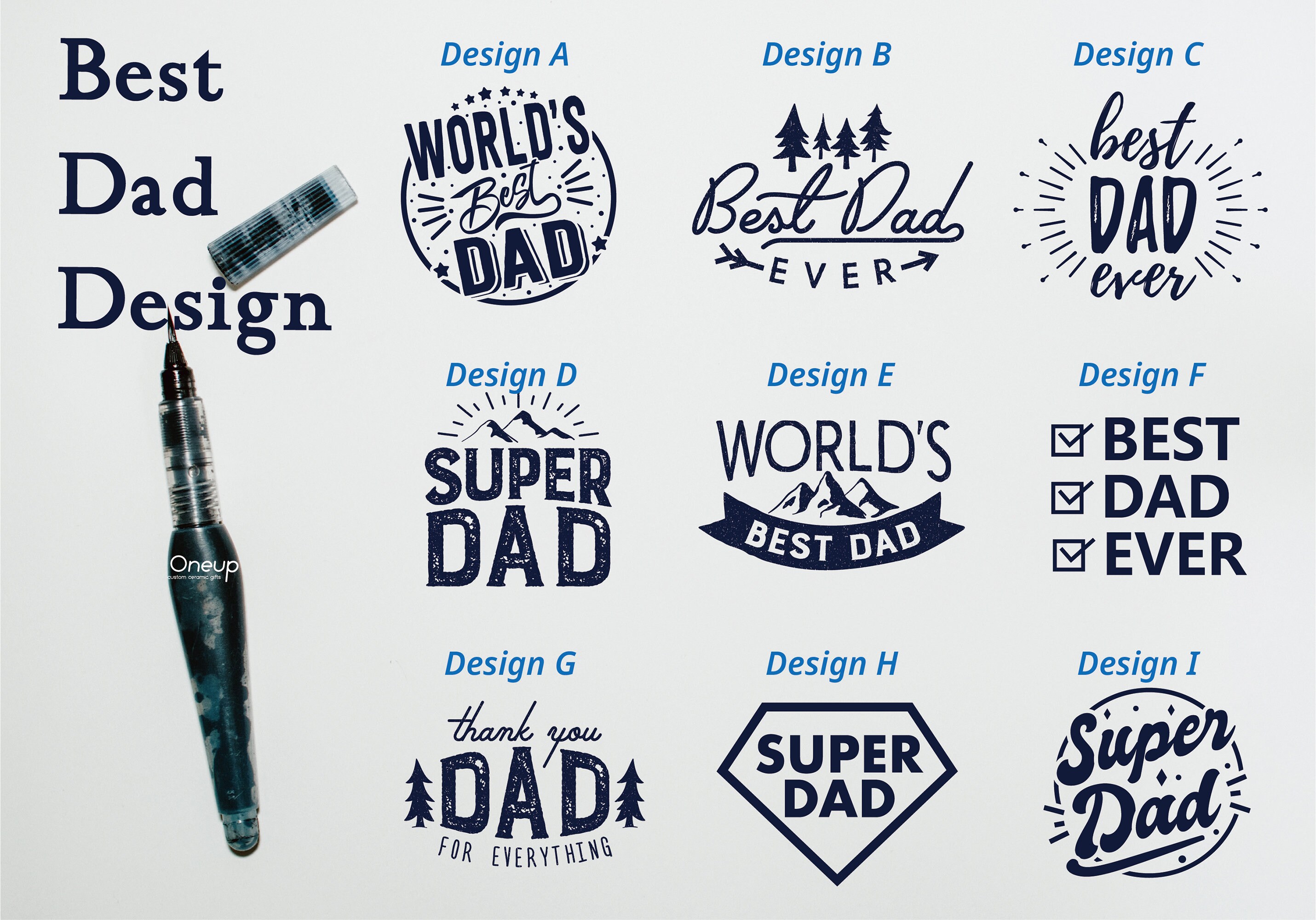 Custom Mug Best Dad Mug Fathers Day Gift From Kids,ceramic Mug ...