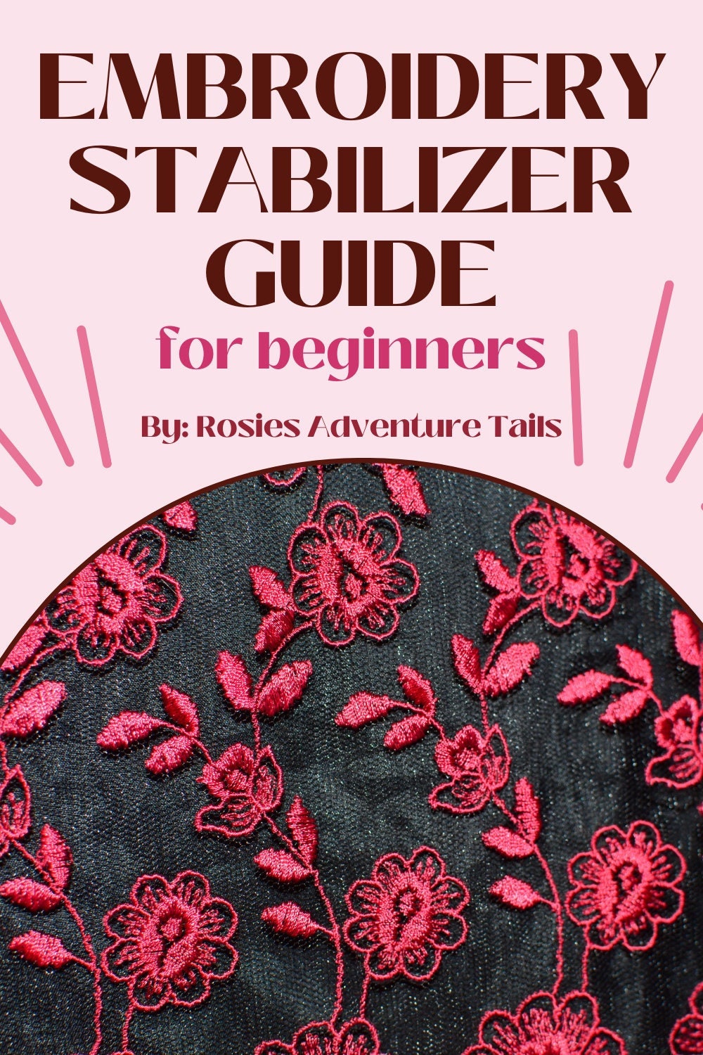 Comprehensive Guide to Embroidery Stabilizers - 15 Page Beginner Guide ...