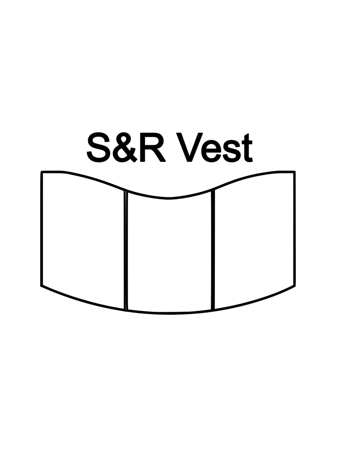 DIY Dog Vest Template: S&R Working Dog Pattern - All Sizes - Etsy