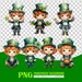 Leprechaun Watercolor PNG Clipart, Printable DIY Saint Patrick's Day ...