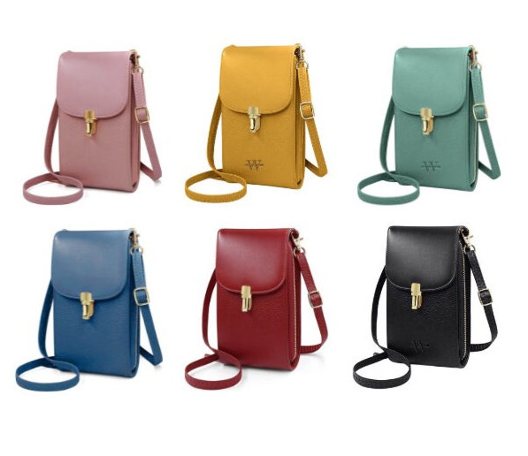 3 Pocket Cross Body Cel Phone Bag - Etsy