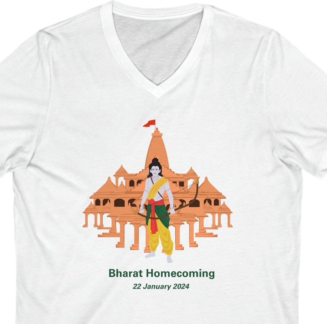 Ayodhya Lord Ram Commemorative T-shirt - Etsy