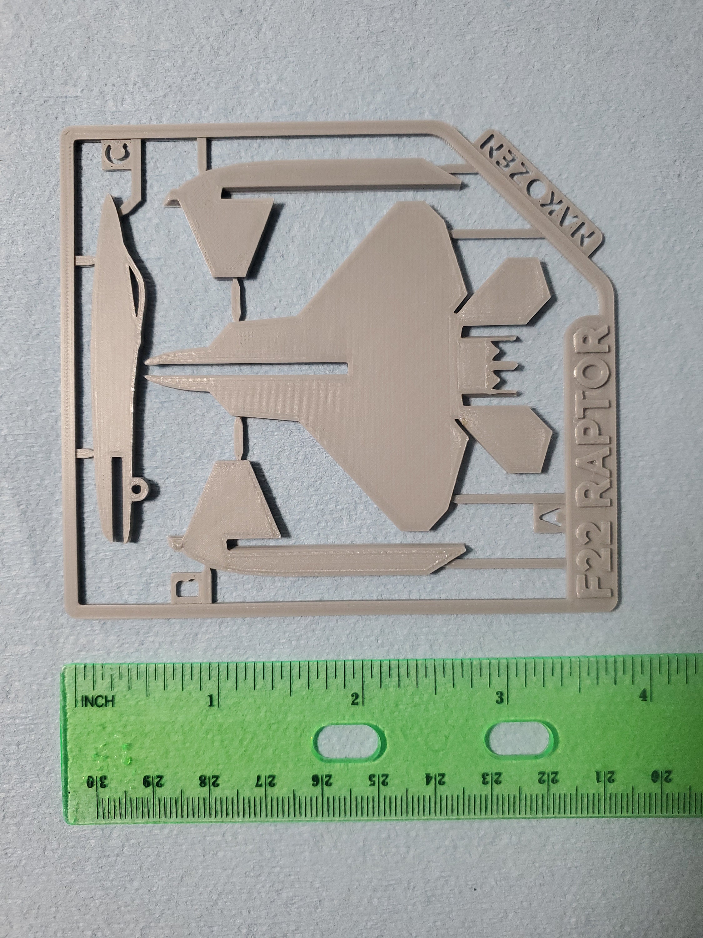 3D Printed F-22 Raptor Aircraft Kit Card Aviation Enthusiast Gift - Etsy