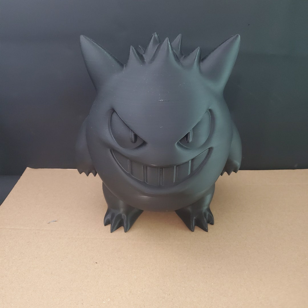 Gengar 3D Print Solid Color Ready for Painting - Etsy