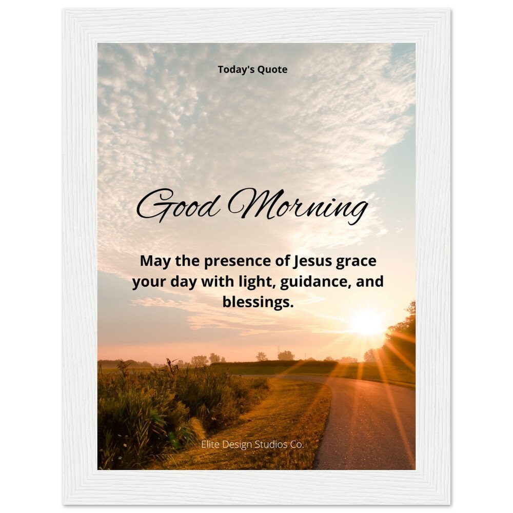 May the Presence of Jesus Be With You Christan Wall Art, Jesus Quotes ...