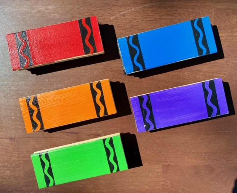 Custom Painted Teacher Erasers - Etsy