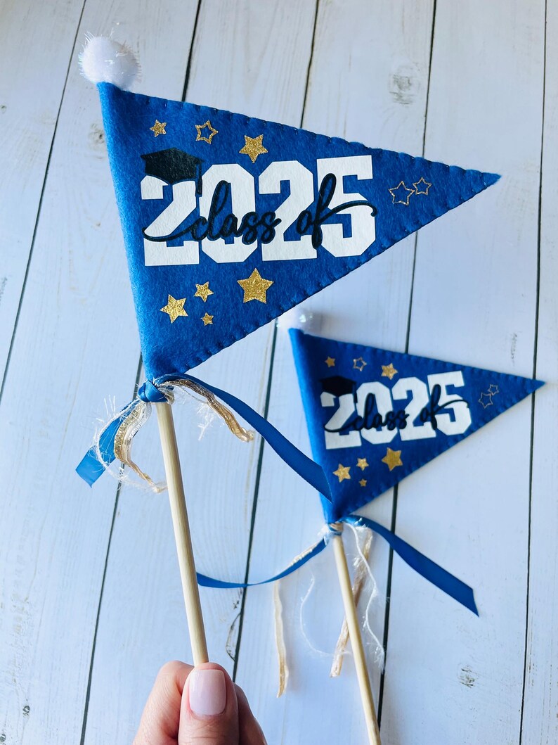 Graduation Felt Pennant 2026, Class of 2026 Party Decor, Graduation ...