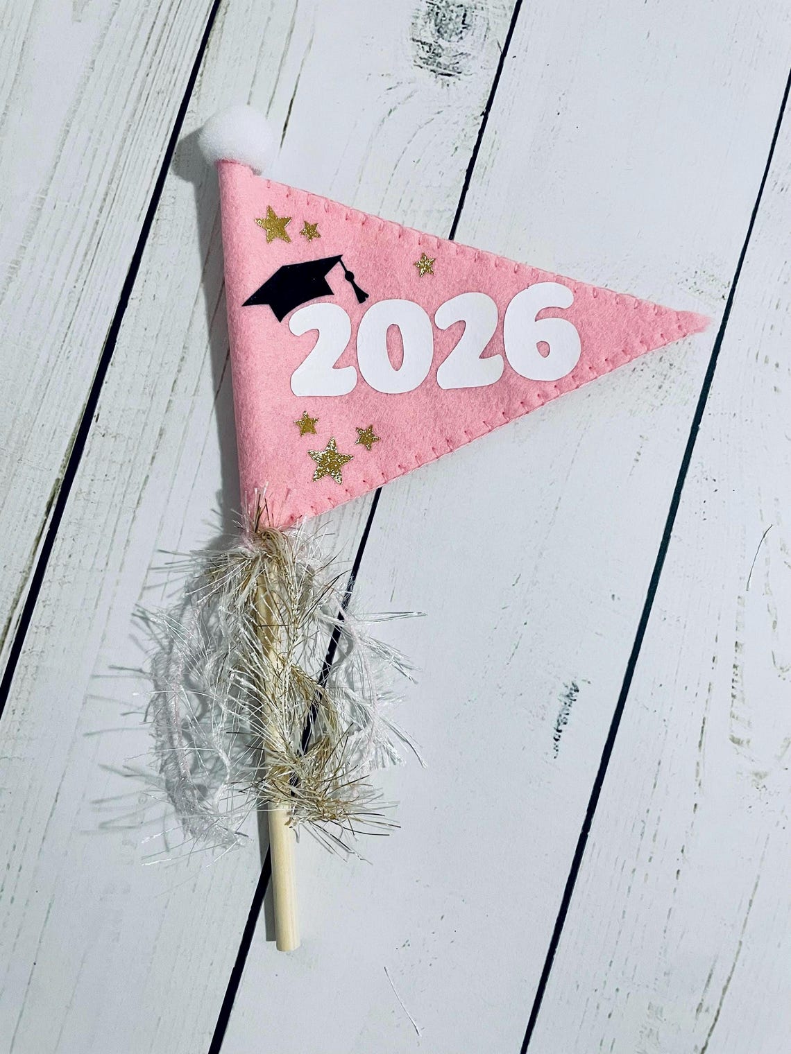 Small or Mini Graduation Felt Pennant 2026, Class of 2026 Party Decor ...