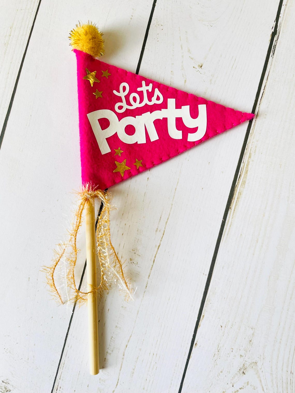 Mini Felt Pennant Flag, Small Party Decorations, Mini Birthday, Gift ...