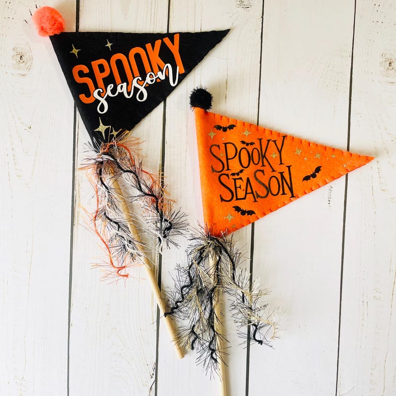 Halloween Pennants - Etsy