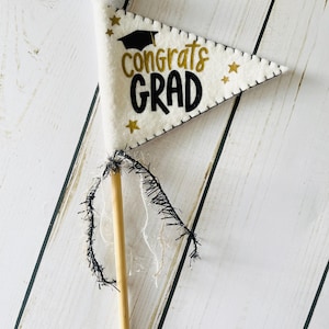 Graduation Felt Mini Pennant 2026, Class of 2026 Party Decor ...