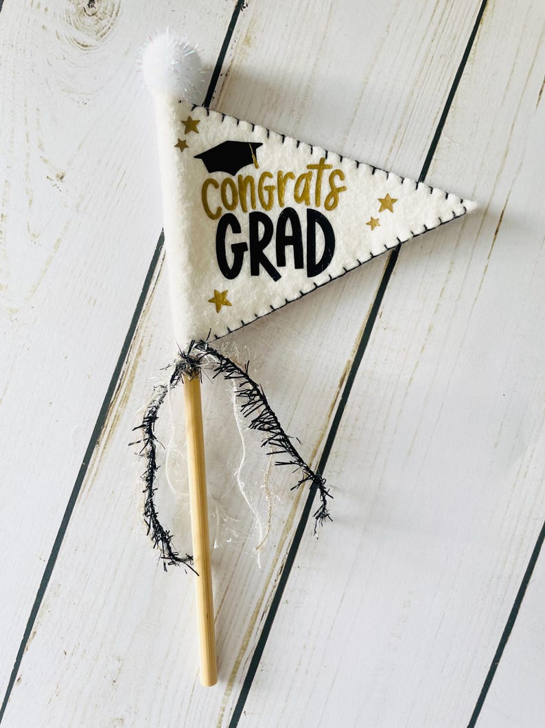 Graduation Felt Mini Pennant 2026, Class of 2026 Party Decor ...
