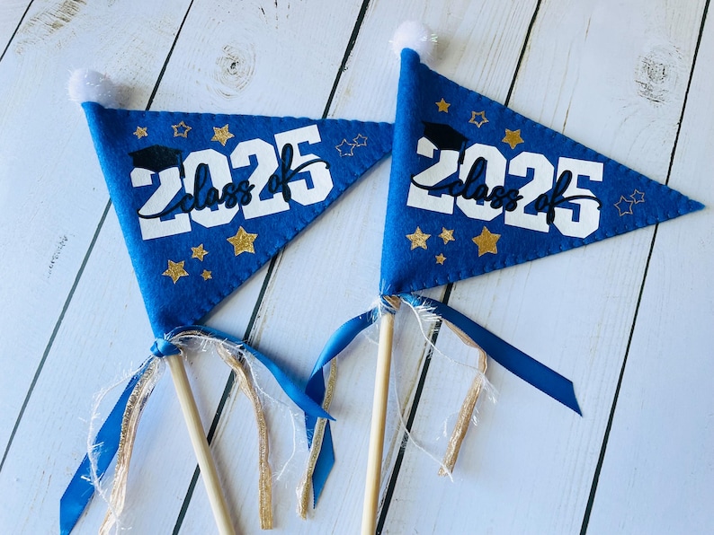 Graduation Felt Pennant 2026, Class of 2026 Party Decor, Graduation ...
