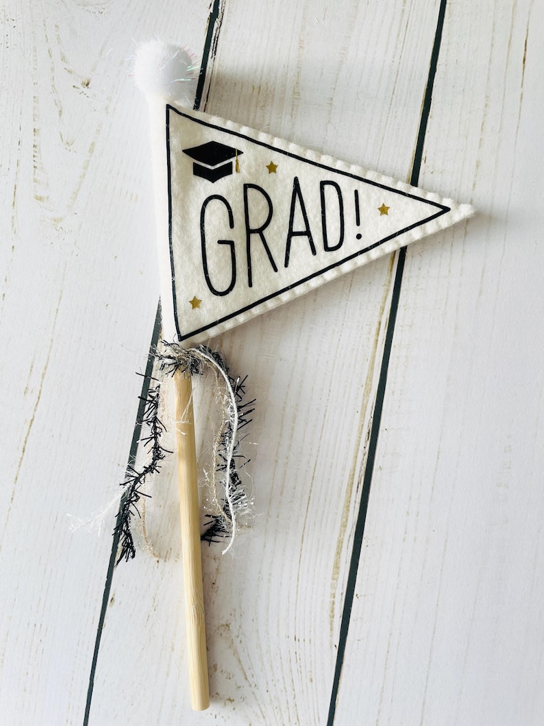 Graduation Felt Mini Pennant 2026, Class of 2026 Party Decor ...