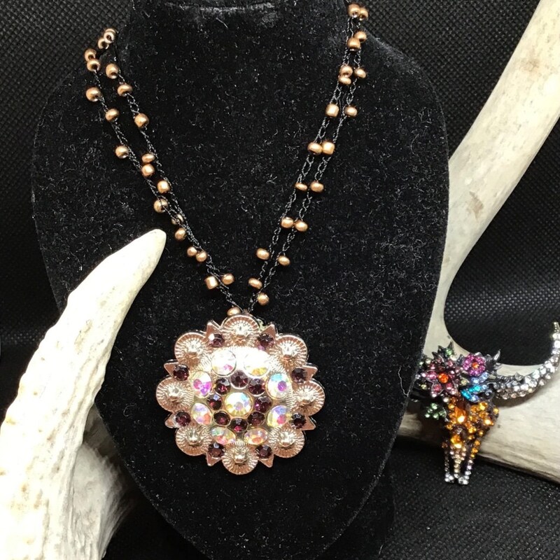 Concho Necklace - Etsy