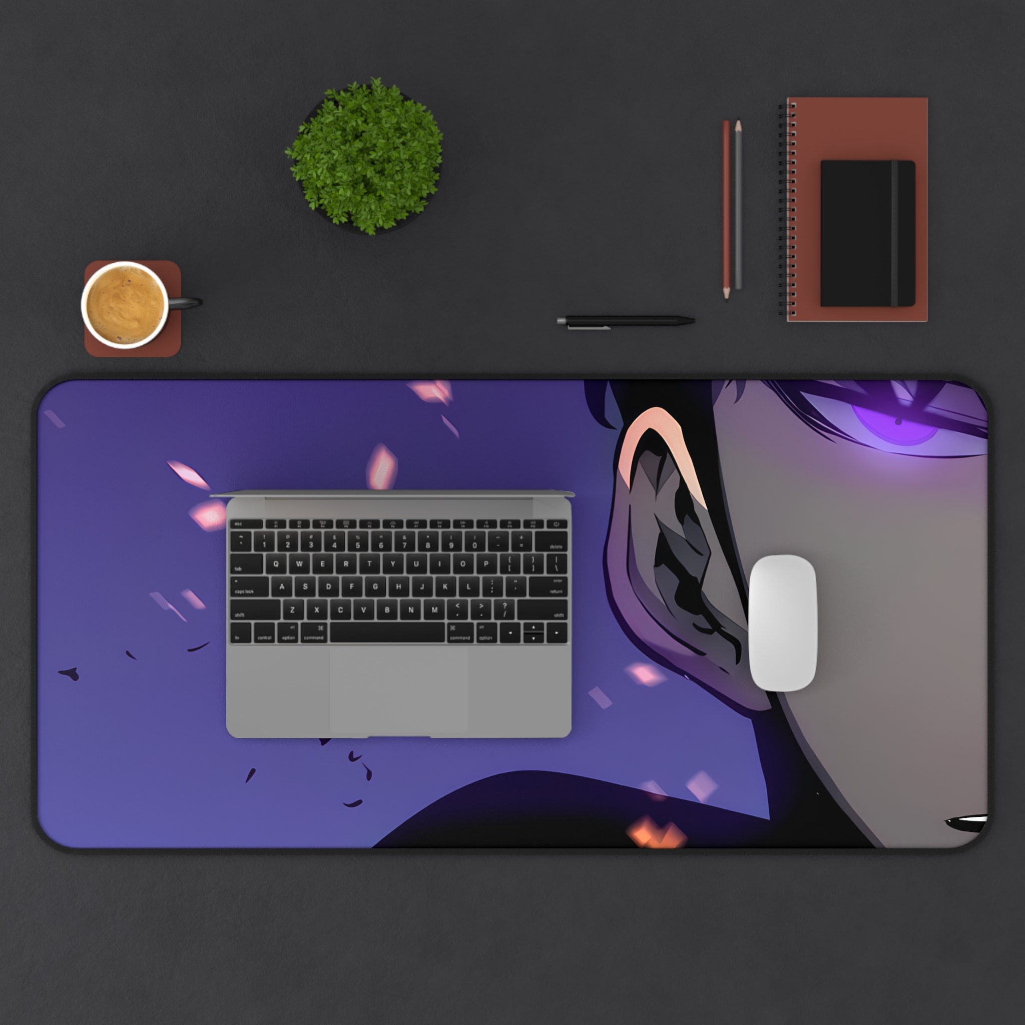 Sung Jin Woo solo Leveling high-quality Desk Mat Gaming Mousepad - Etsy