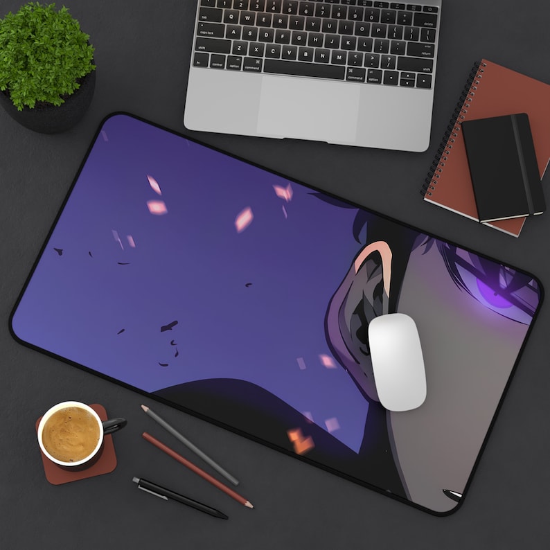 Sung Jin Woo solo Leveling high-quality Desk Mat Gaming Mousepad - Etsy