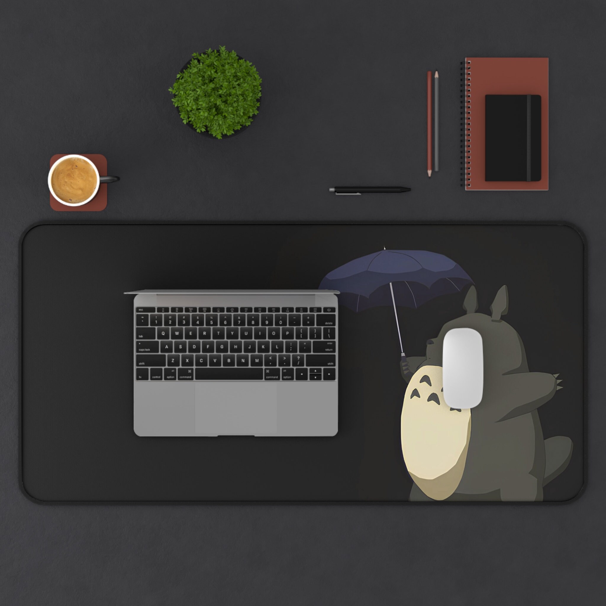 Cute Totoro Mousepad (high-quality Desk Mat Gaming Mousepad) - Etsy