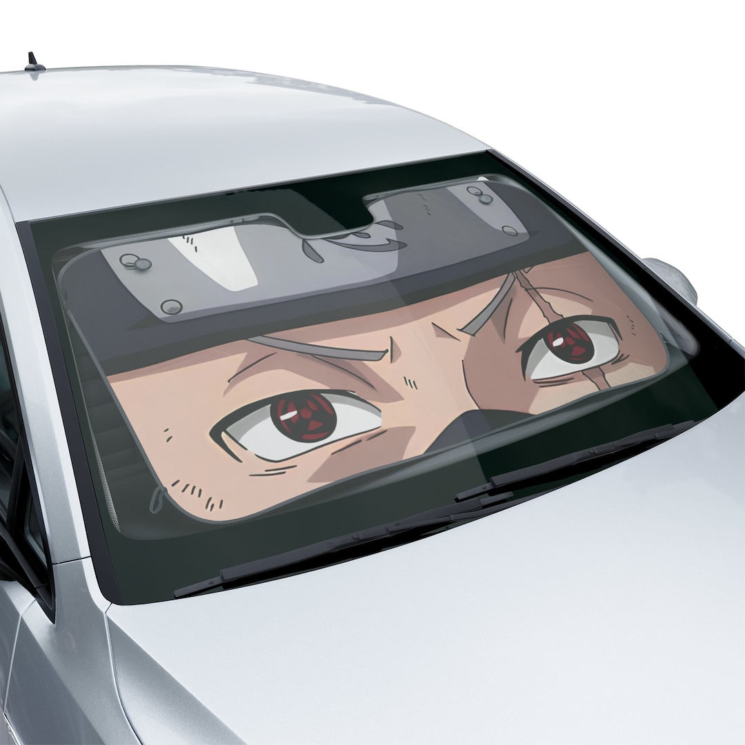 Kakashi Dual Mangekyou Sharingan car Sun Shade - Etsy