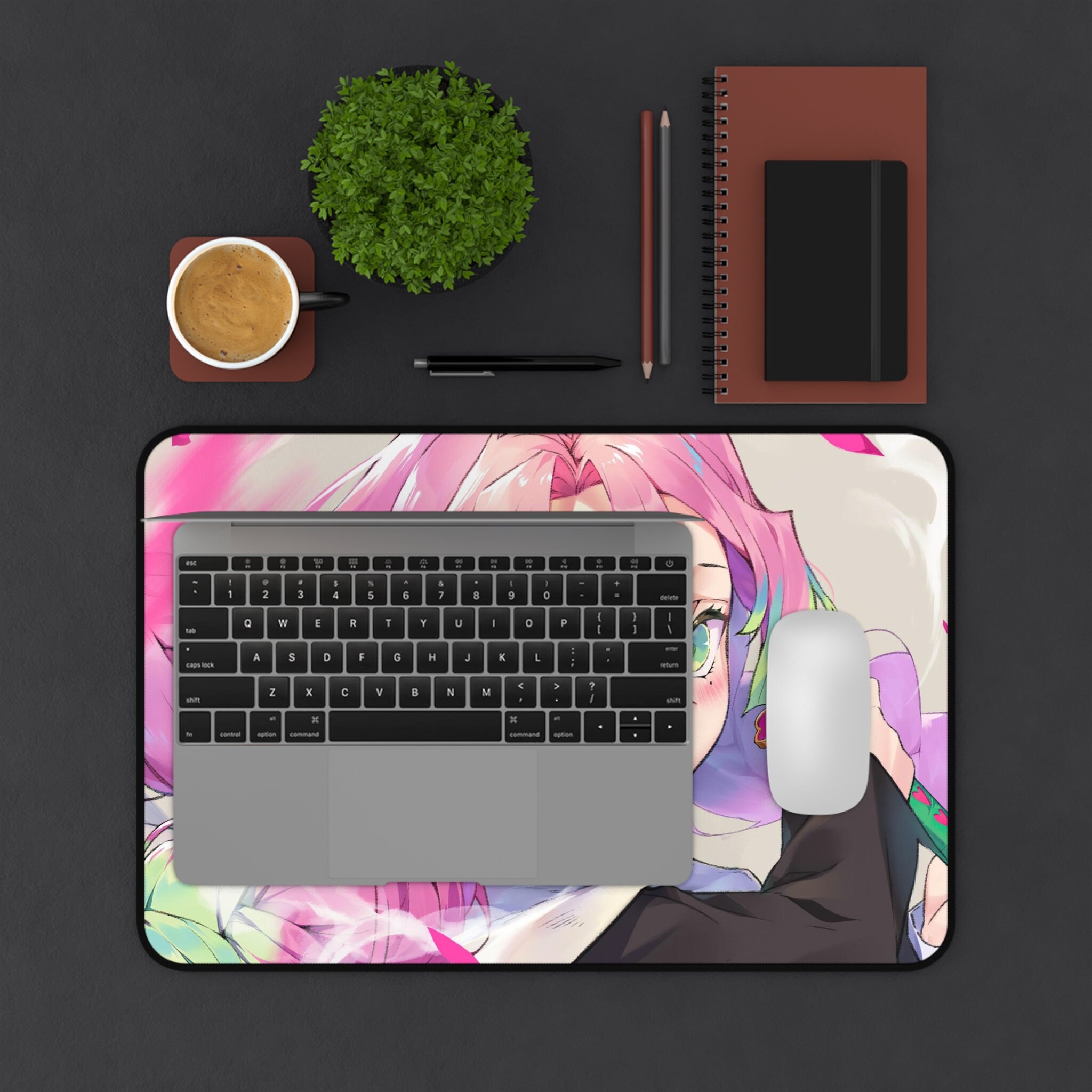 Mitsuri Kanroji V2 high-quality Desk Mat Gaming Mousepad - Etsy