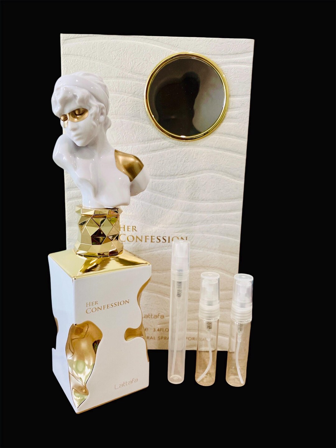 Her Confession by Lattafa Sample Decant Travel Size Muestras - Etsy