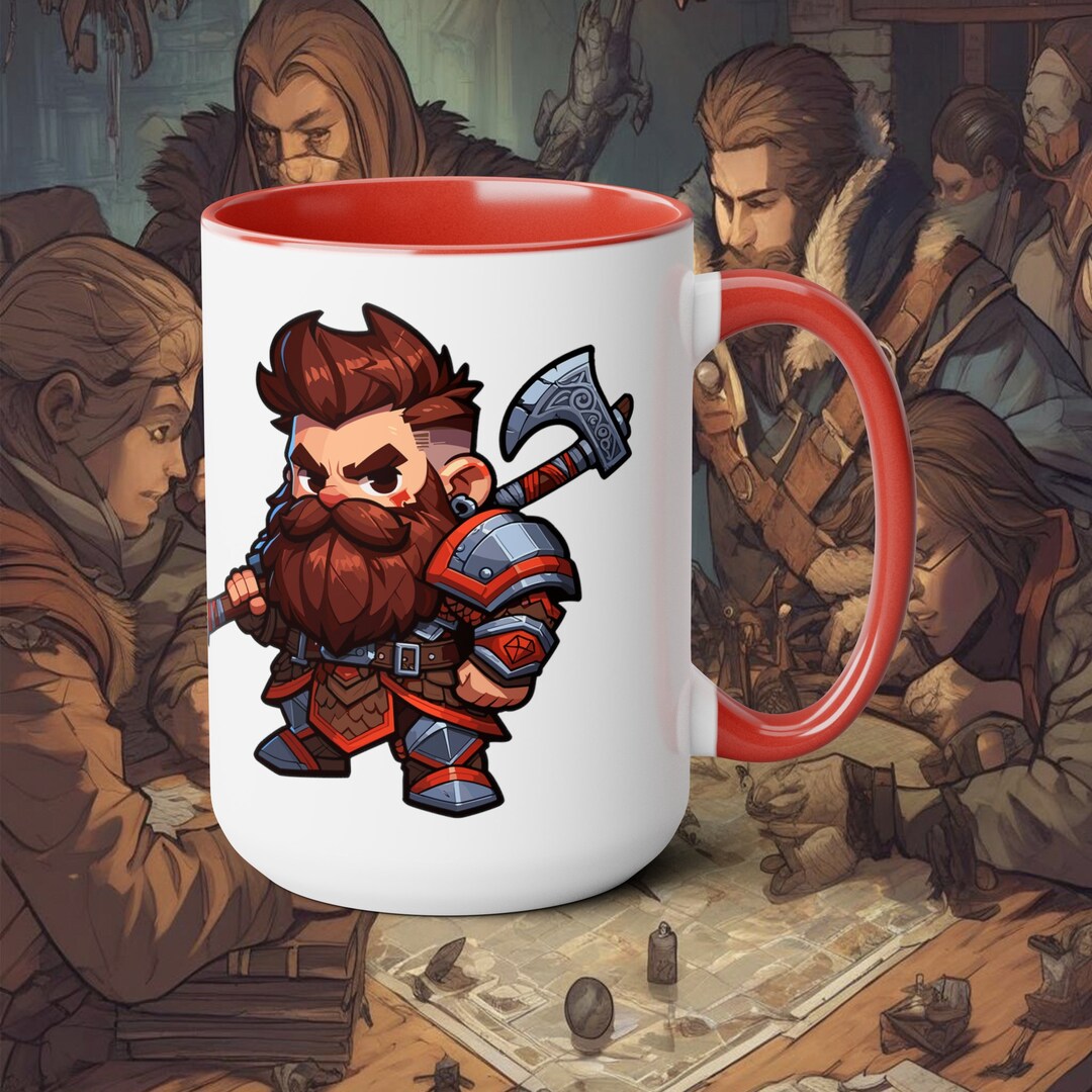 Fan Art Dnd Barbarian Gift Dnd RPG Character Gift DM GM Homebrew ...