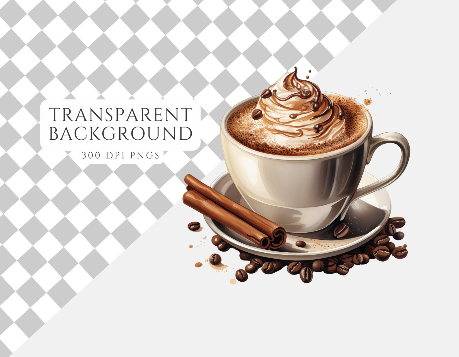 Watercolor Hot Chocolate Clipart, Watercolor Hot Cocoa PNG, Sweet Clip ...