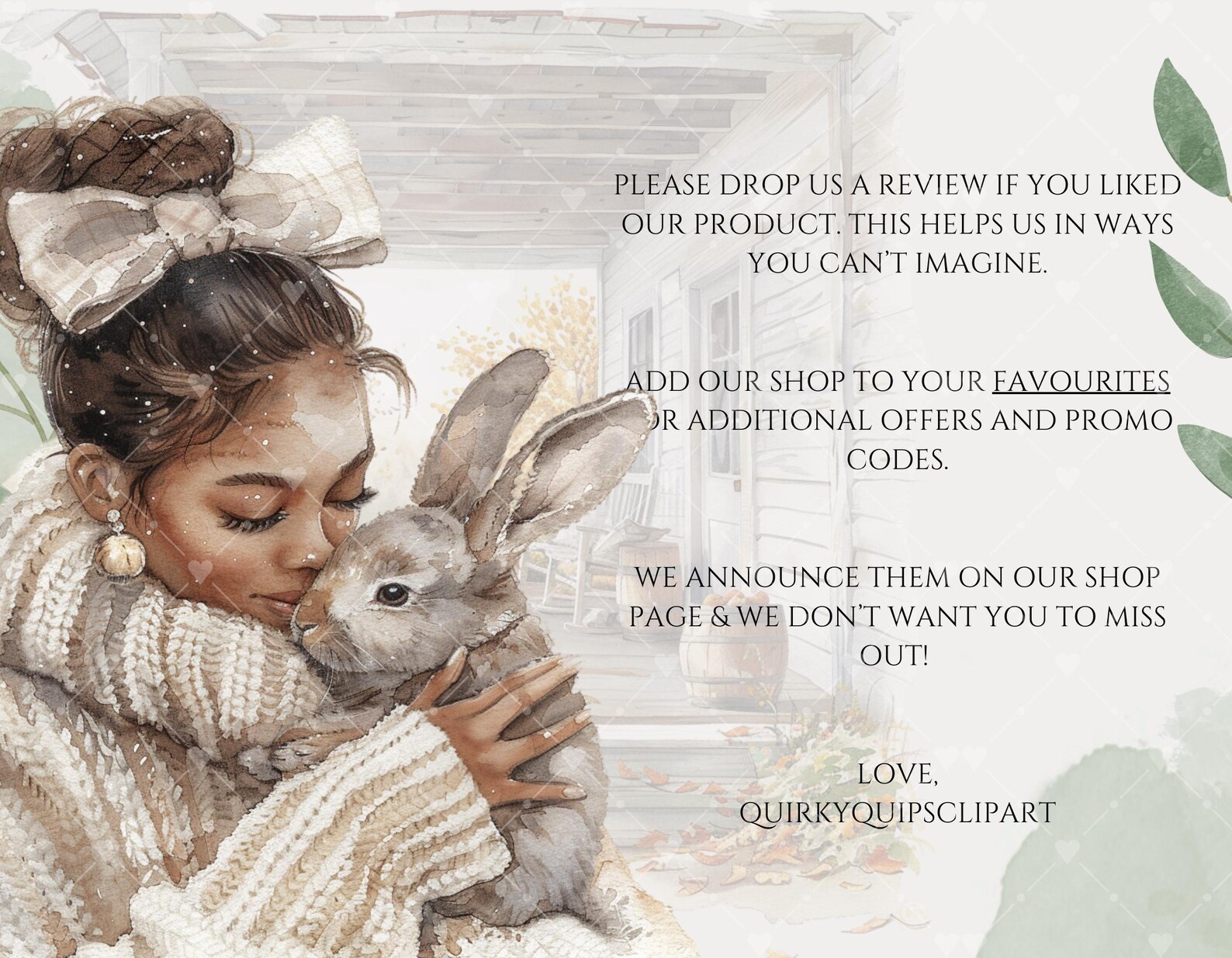 Ivory Autumn Clipart Bundle, Watercolor Cozy Autumn, Cottagecore Pngs ...