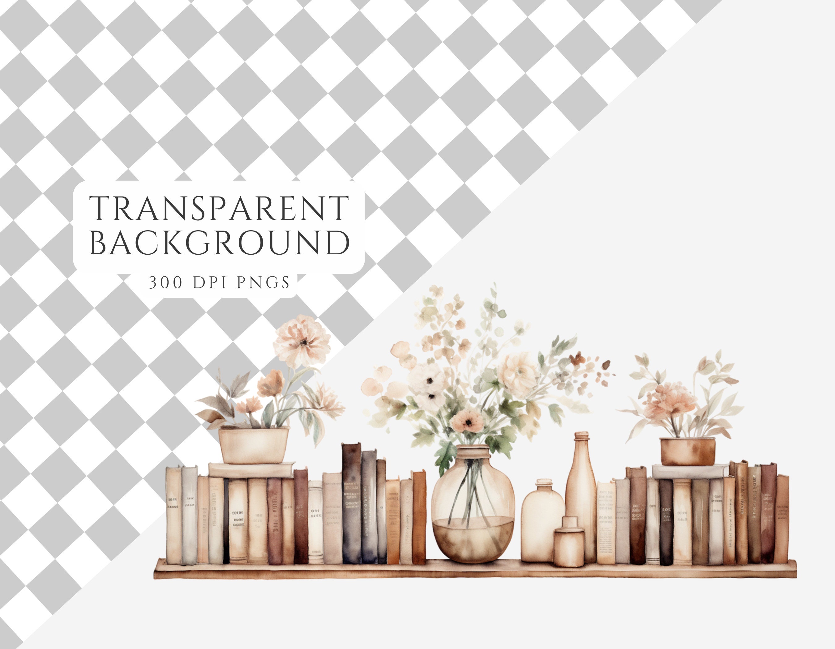 Book Borders Clipart, Story Book Print for Kids, Digital Download ...