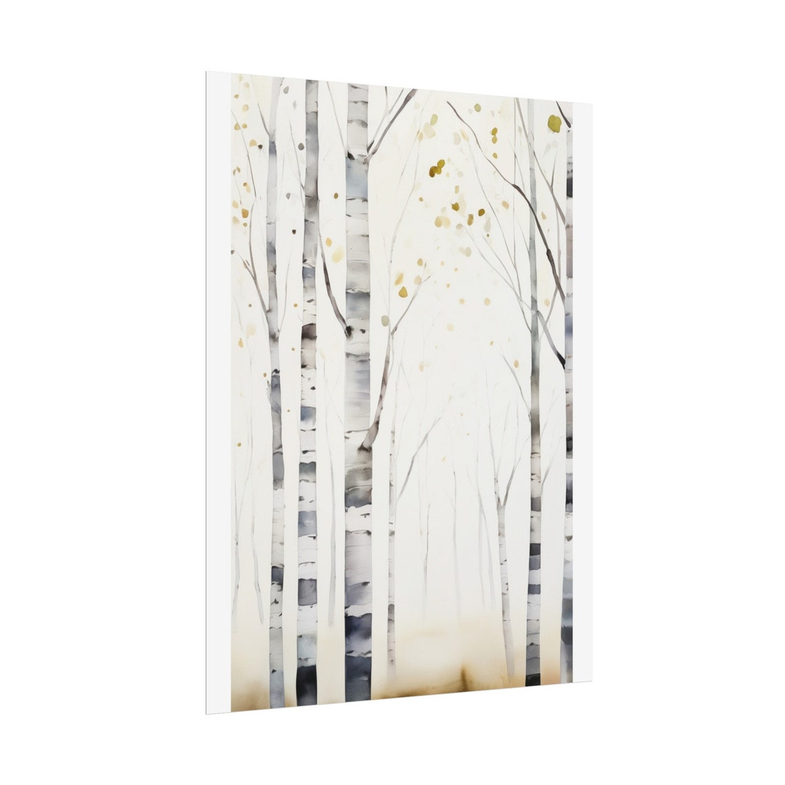 Birch Tree Print, Birch Poster, Tree Print - Etsy