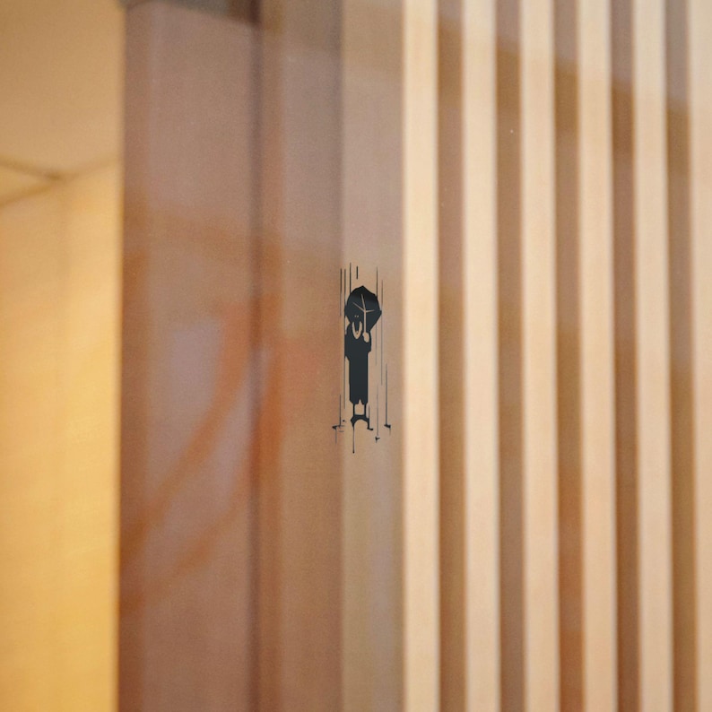 Half-life 2 Interloper ARG Sticker Black Design on Transparent ...